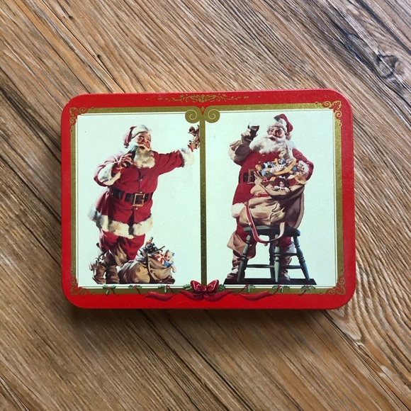 Coca Cola | Holiday | Coca Cola Nostalgia Santa Playing Cards | Poshmark